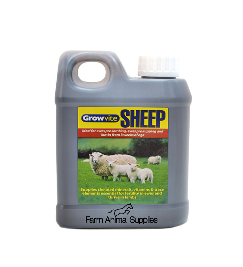 Growvite for Sheep 1L | Vitamin and trace element drench | Improve ...