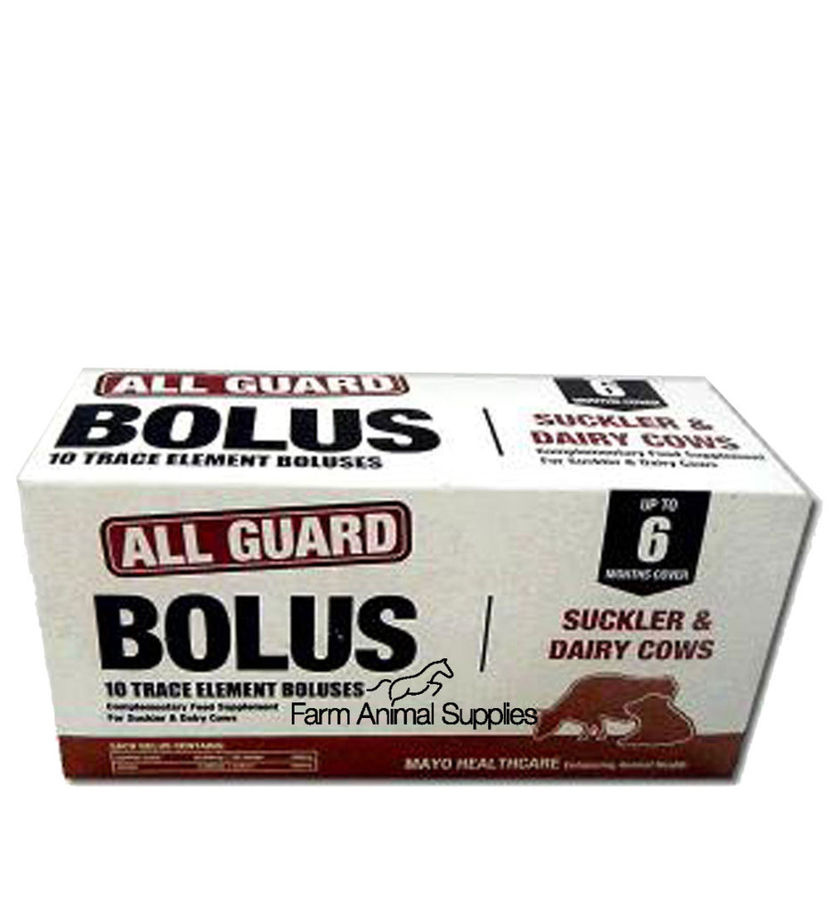 Mayo Healthcare All Guard Bolus Suckler and Dairy Cows - 10 – Farm ...