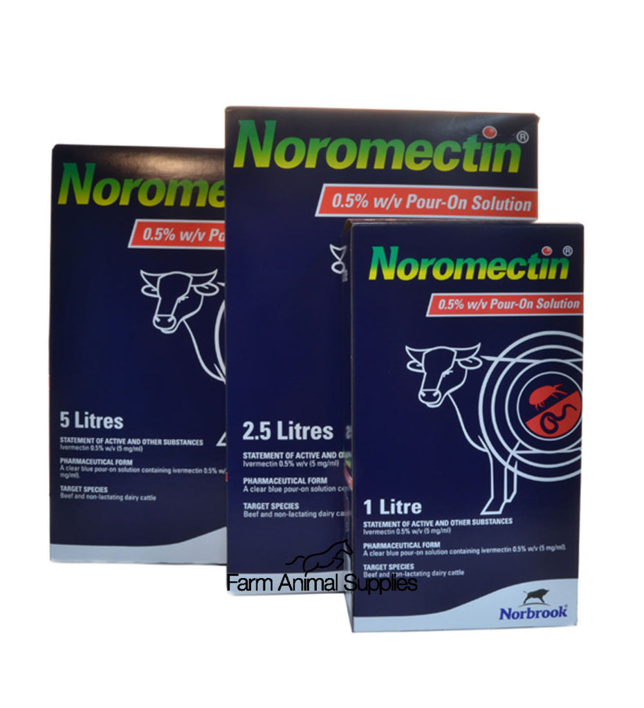 Noromectin 7L Pour-On Cattle | Worm Control | Lice Control | Worm Pour ...