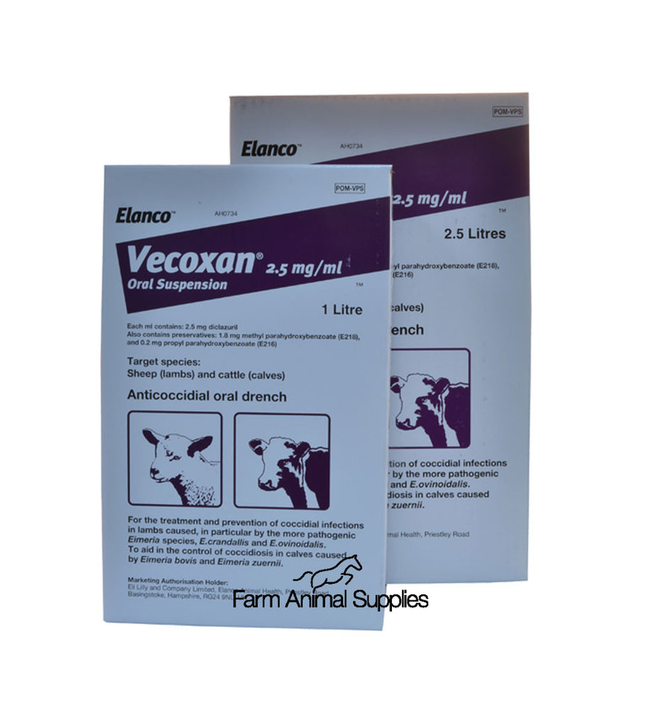 Vecoxan 2.5mg/ml Oral Suspension | Coccidial infections | Coccidiosis ...
